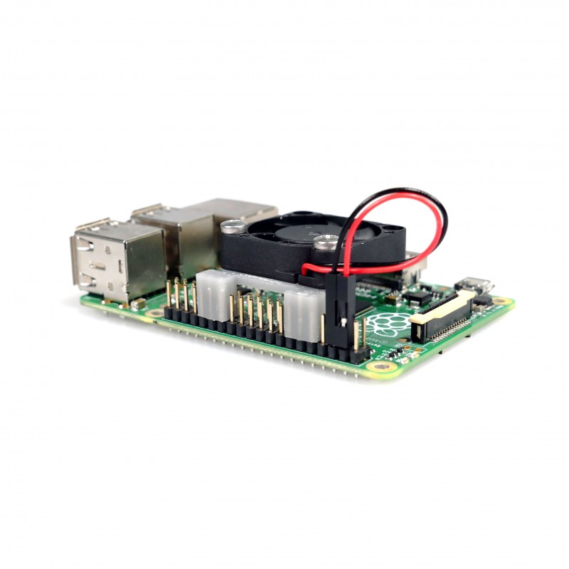 Raspberry Pi GPIO Pin Fan Bracket (all models)