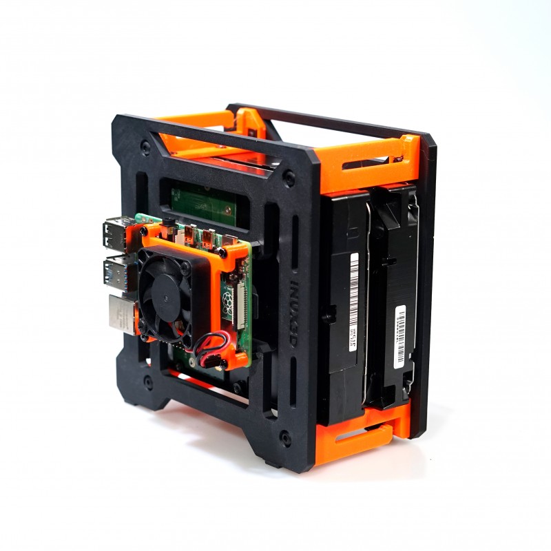 TerraPi Xtreme DUO - Raspberry Pi NAS Case